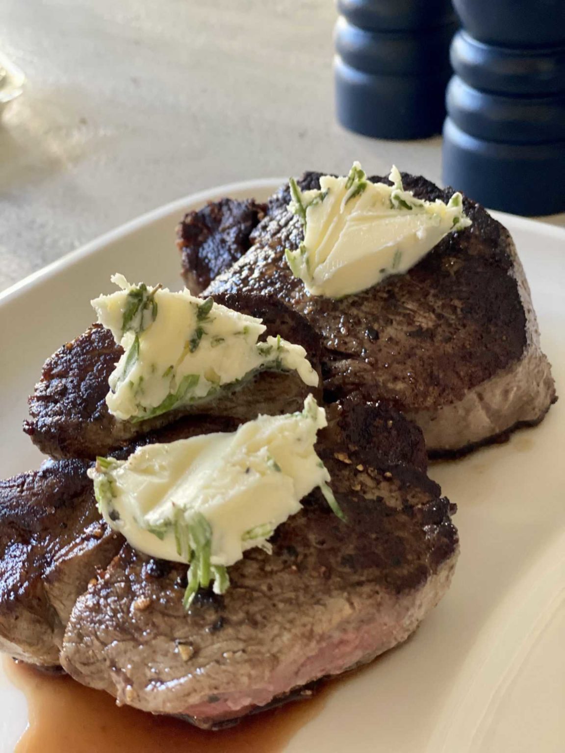 Skillet Seared Filet Mignon - Kerrie Kelly
